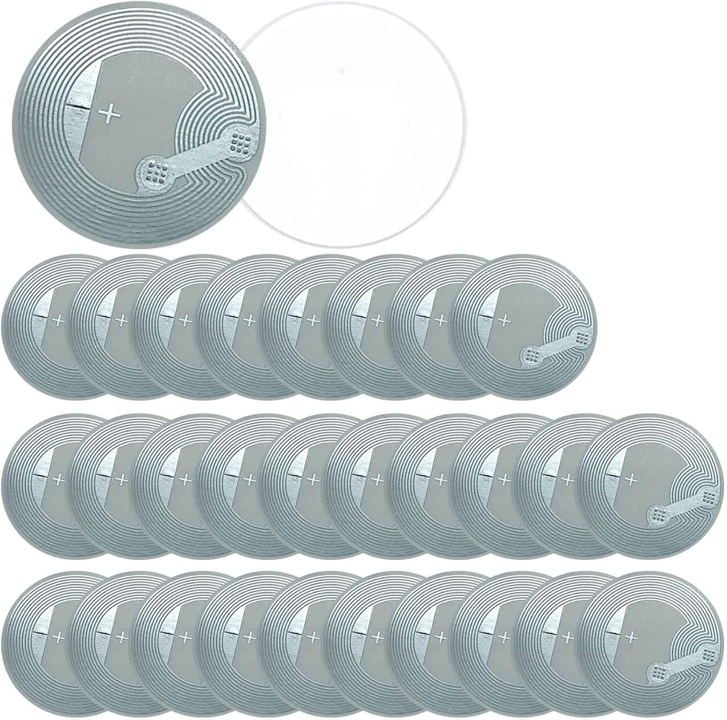 Amazon.com: 30 Pieces Ntag215 NFC Stickers, (25 mm/ 1 Inch) Ntag215 ...