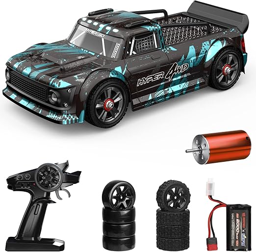 TesPower MJX Hyper Go 14301 Brushless RC Car, 1/14 2.4G 4WD Off-Road ...