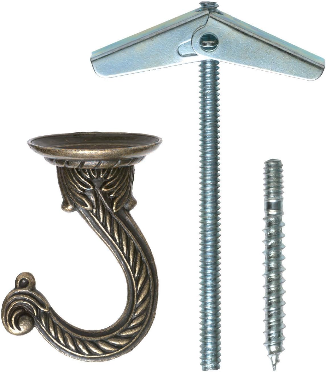 Amazon.com: GDQLCNXB 2 Sets 55mm/2.17" Ceiling Metal Ceiling Hooks ...