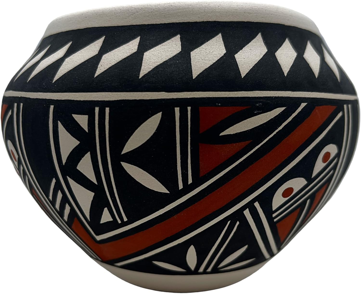Amazon.com: Native American Pottery Acoma Indian Pot Hand Painted Home ...