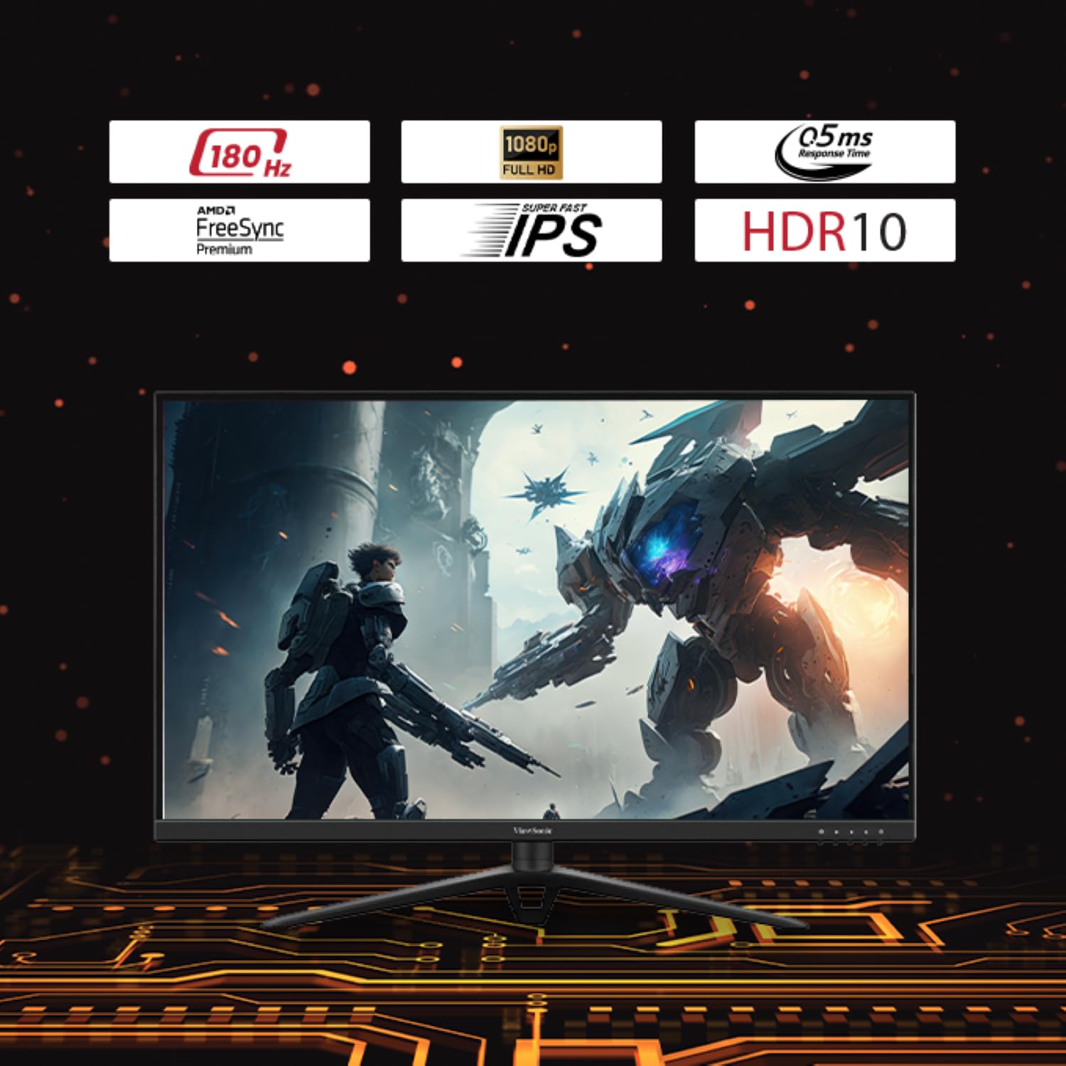 Snapklik.com : ViewSonic Omni VX2728J 27 Inch Gaming Monitor 165hz 05ms ...