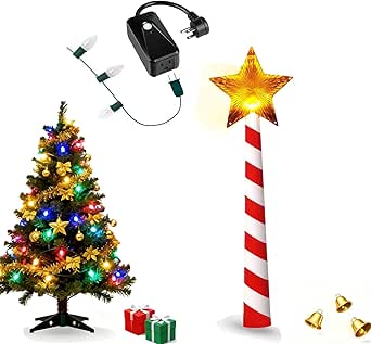 Exhoden Christmas Tree Light Wand, Magic Wand Christmas Tree Light ...