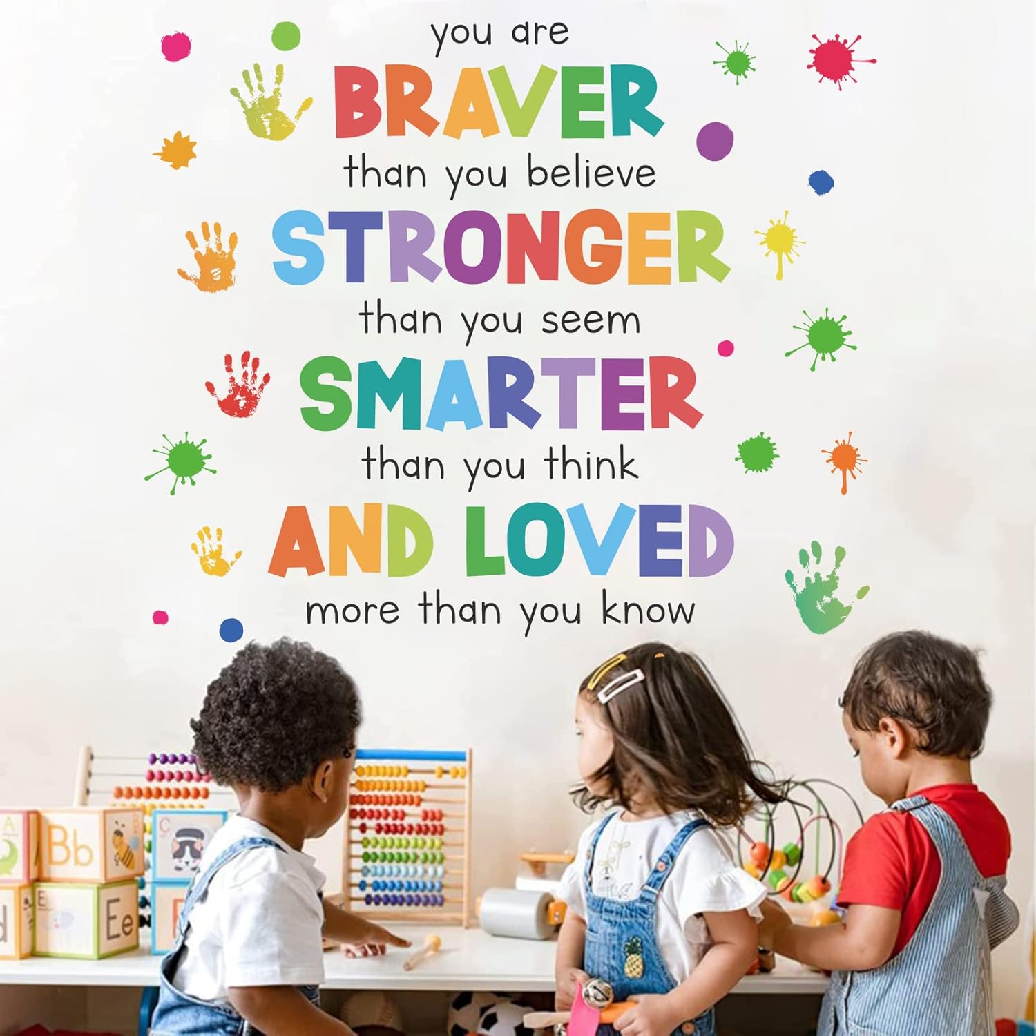 Inspirational Wall Decals for Kids - Removable Wall Stickers for ...