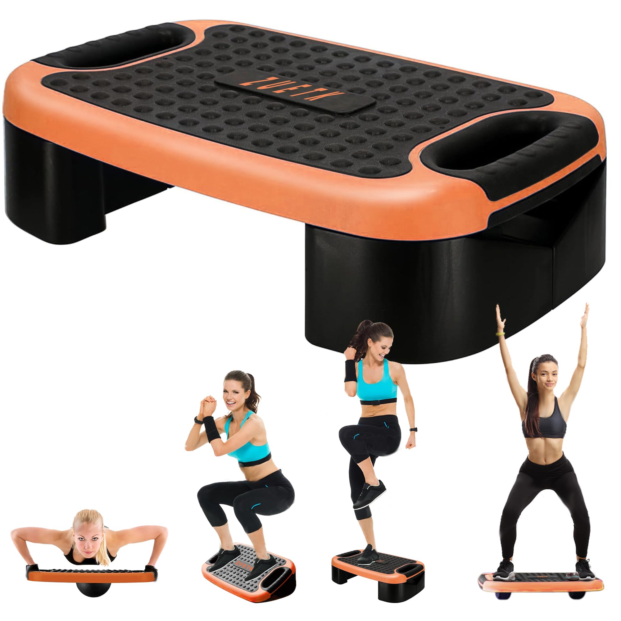 Snapklik.com : ZUETK 4-In-1 Aerobic Balance Board And Step Up Exercise ...