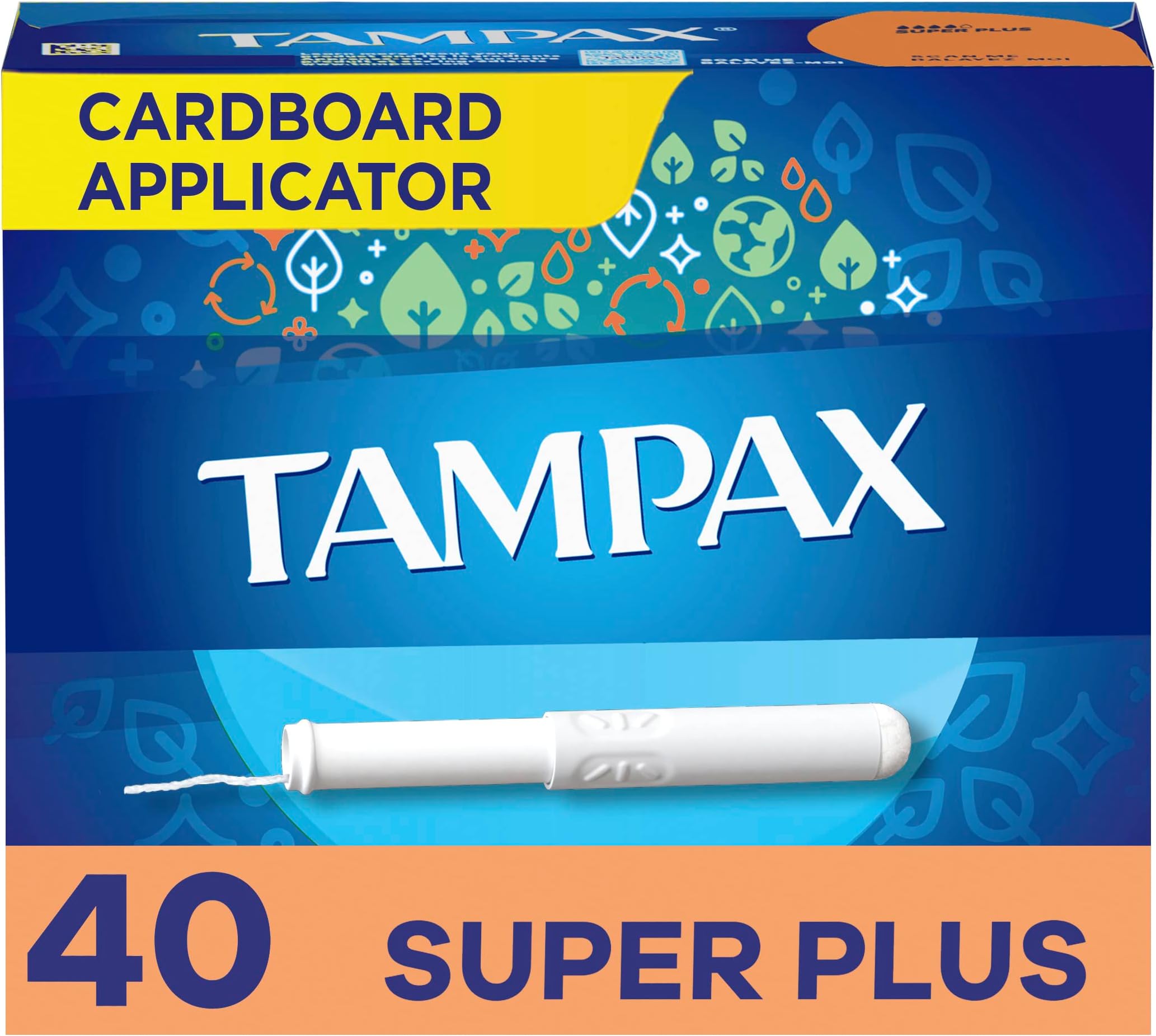 Amazon.com: Tampax Pearl Tampons Ultra Absorbency With Leakguard Braid ...