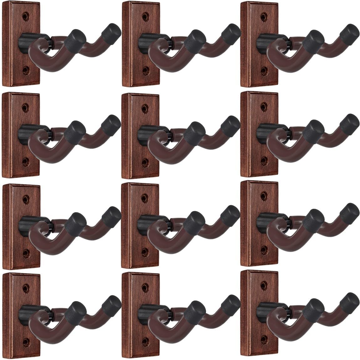 Amazon.com: STRICH Guitar Wall Mount Hangers for Multiple Guitars ...