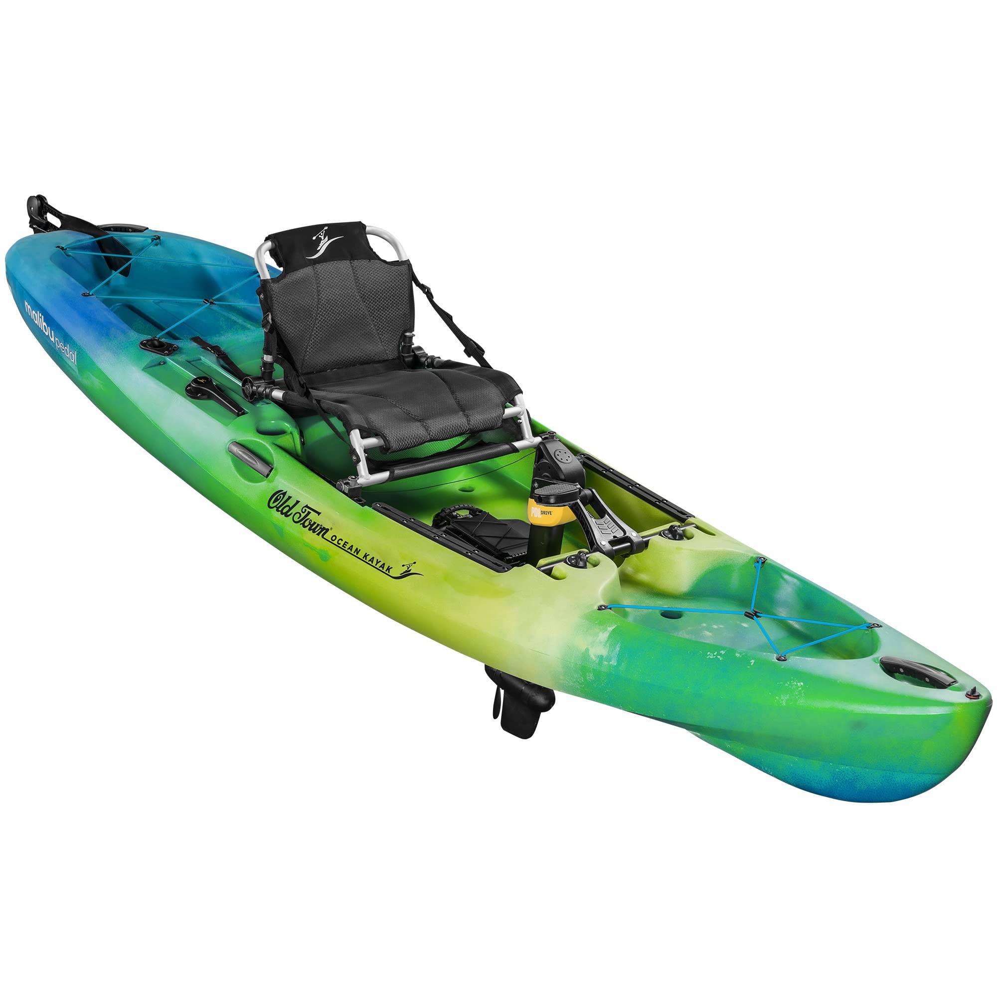 Amazon.com : Old Town Ocean Kayak Malibu Pedal Kayak - Ahi : Sports ...