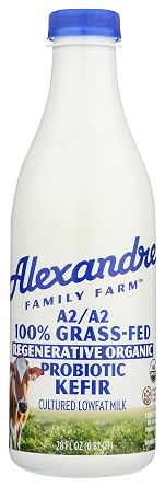 Amazon.com: Alexandre Family Farms Organic A2/A2 Grass Fed Lowfat Kefir ...