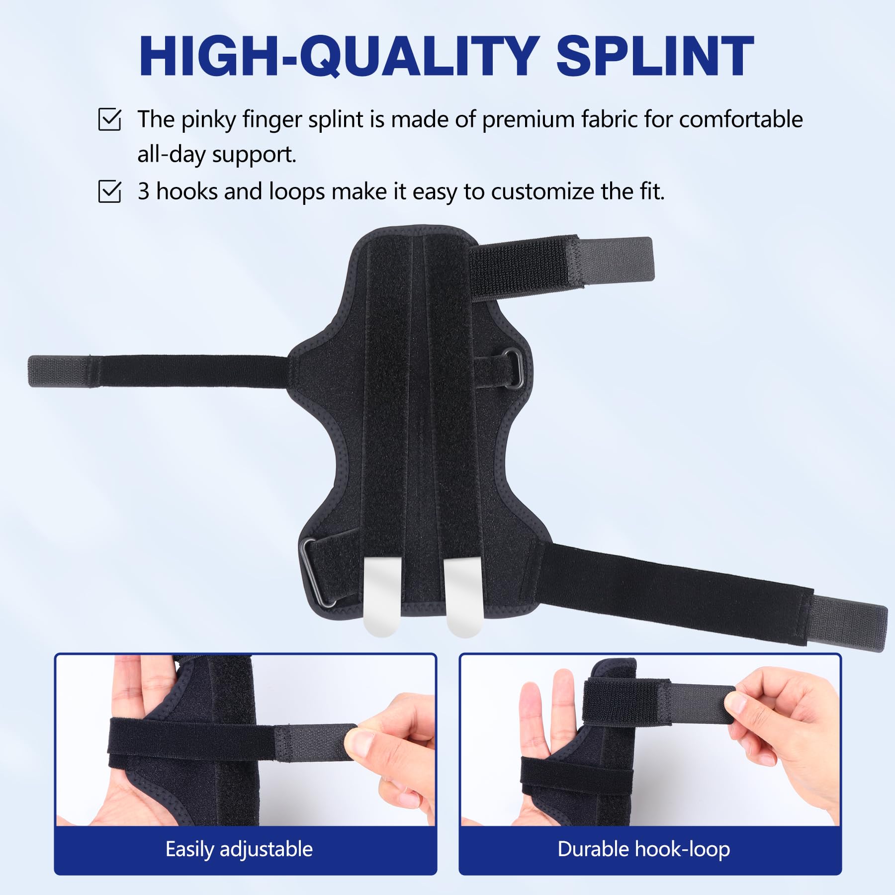 Snapklik.com : Cozyhealth Boxer Finger Splint Brace, Supports Pinky ...