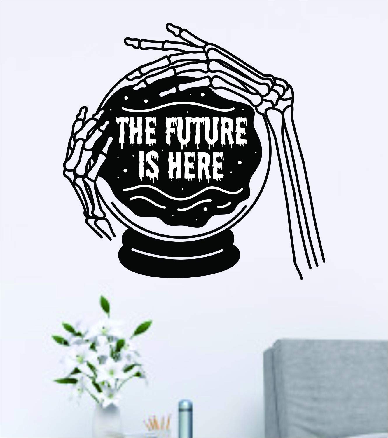 Skeleton Hand Holding Ball