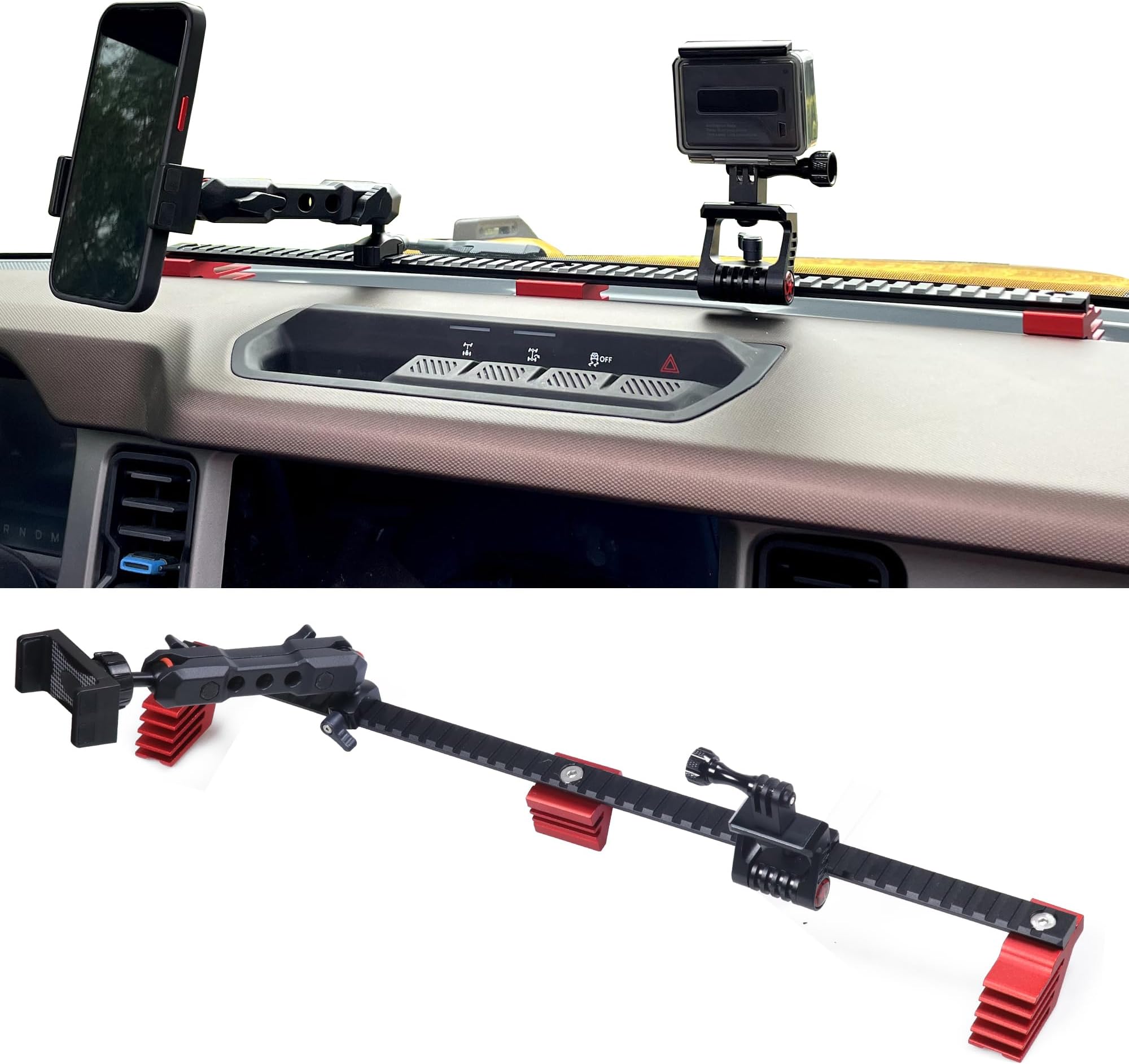Amazon.com: Fgo-togo Phone Holder Mount for Ford Bronco Accessories ...