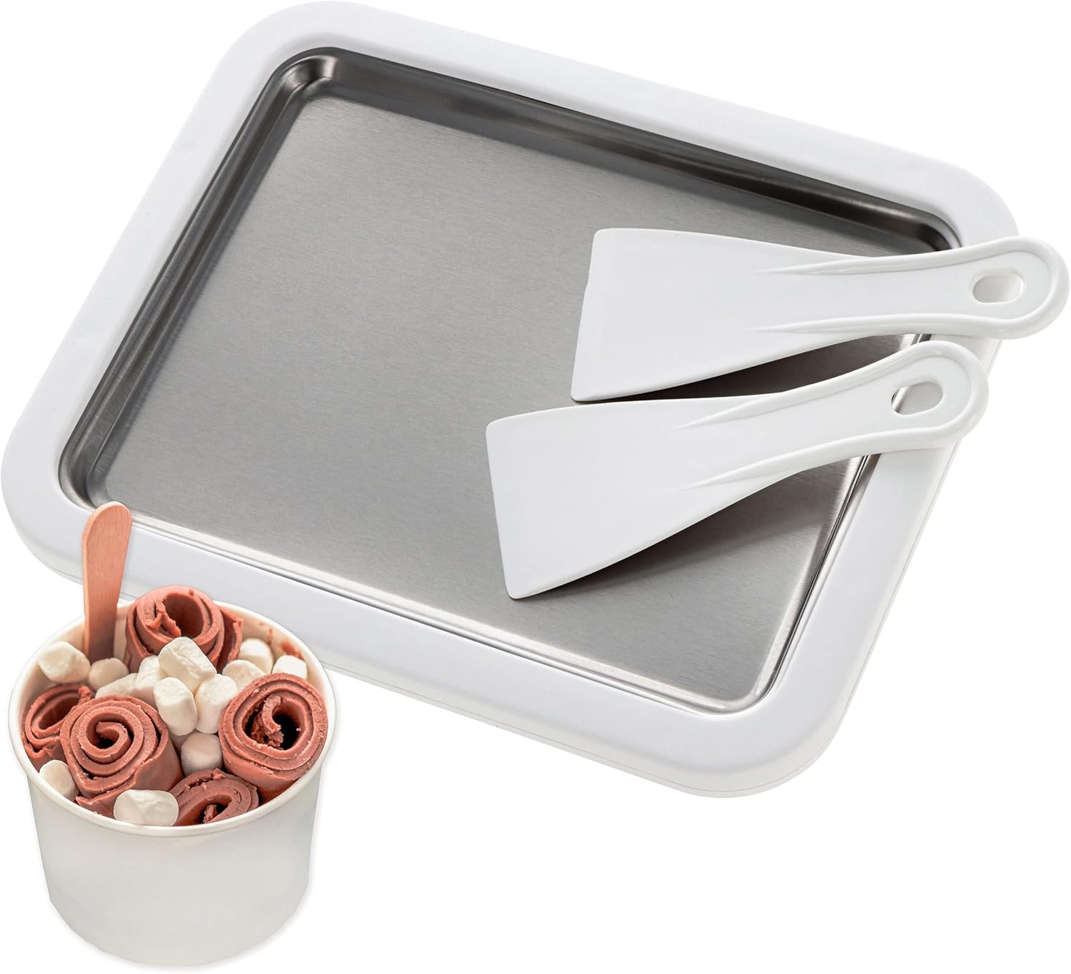 Amazon.com: 7Penn Instant Freezer Homemade Ice Cream Cold Plate Roller ...