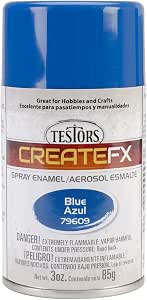 Amazon.com: Testor Corp. TESTORS 79609 FX Spray Enamel Gloss Blue 3 oz ...