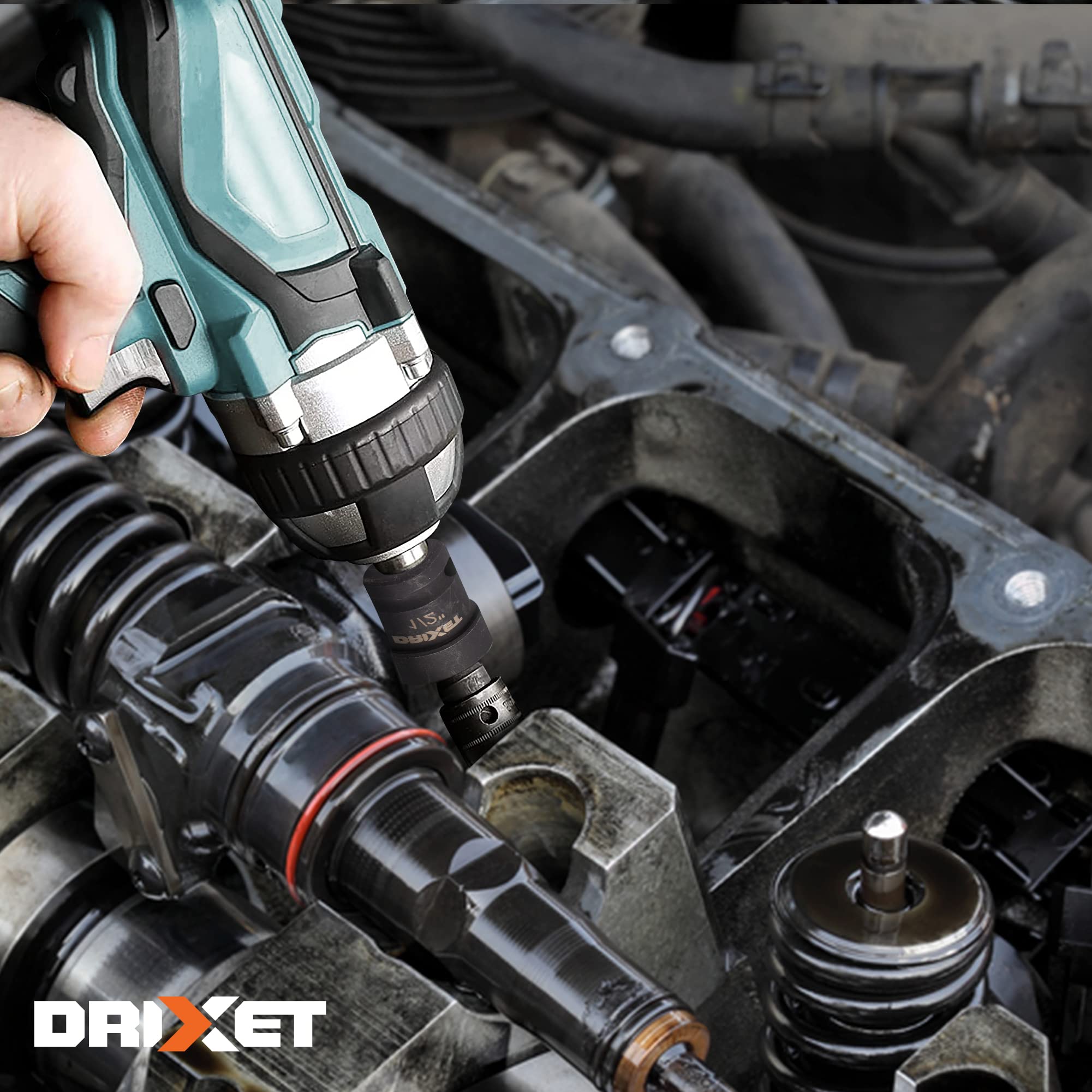 Snapklik.com : Impact Swivel Socket Set - 1/2, 3/8, And 1/4 Swivel ...