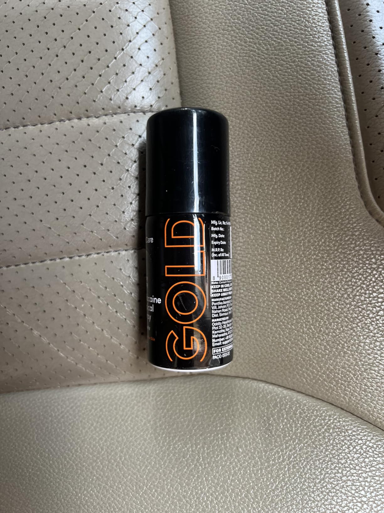 Buy Bold Care EXTEND™ Gold Spray for Men - Designed for Sensitive Skin ...