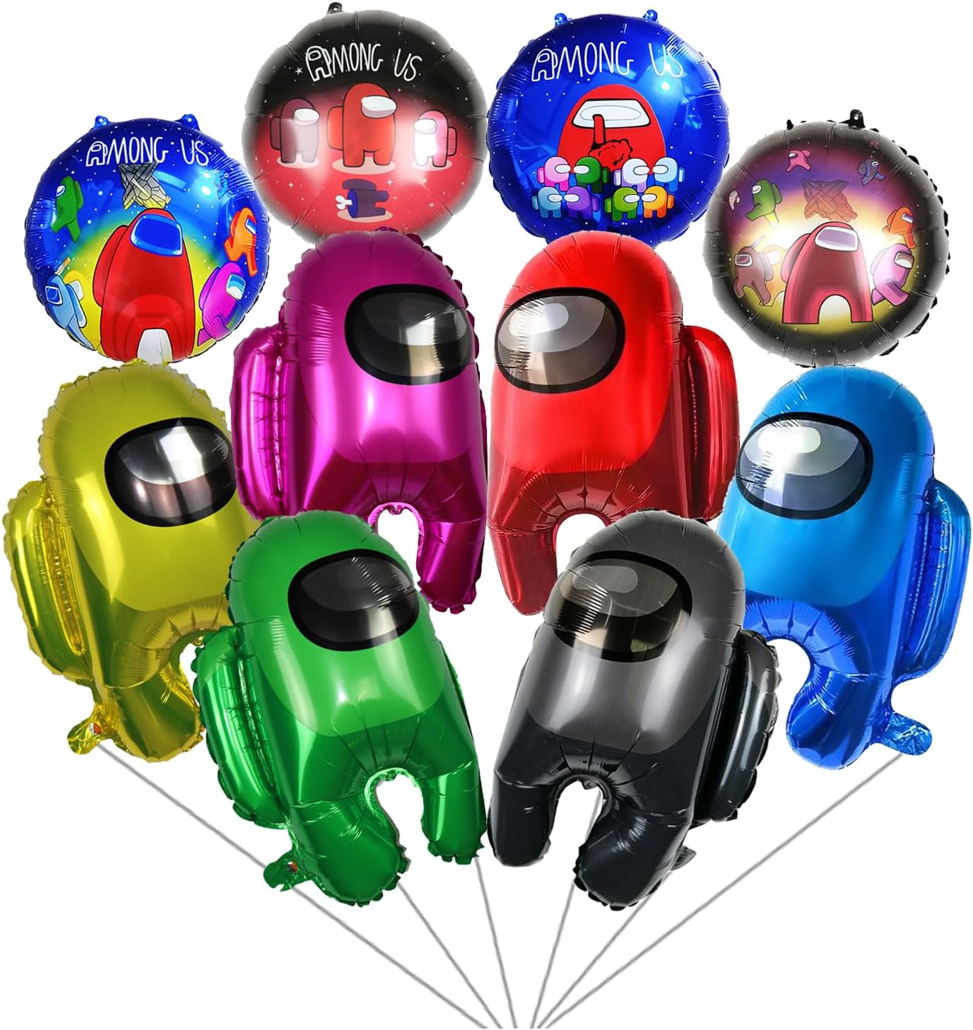 Amazon.com: 10Pcs Amo Party Us Helium Foil Balloons,the Amo theme ...