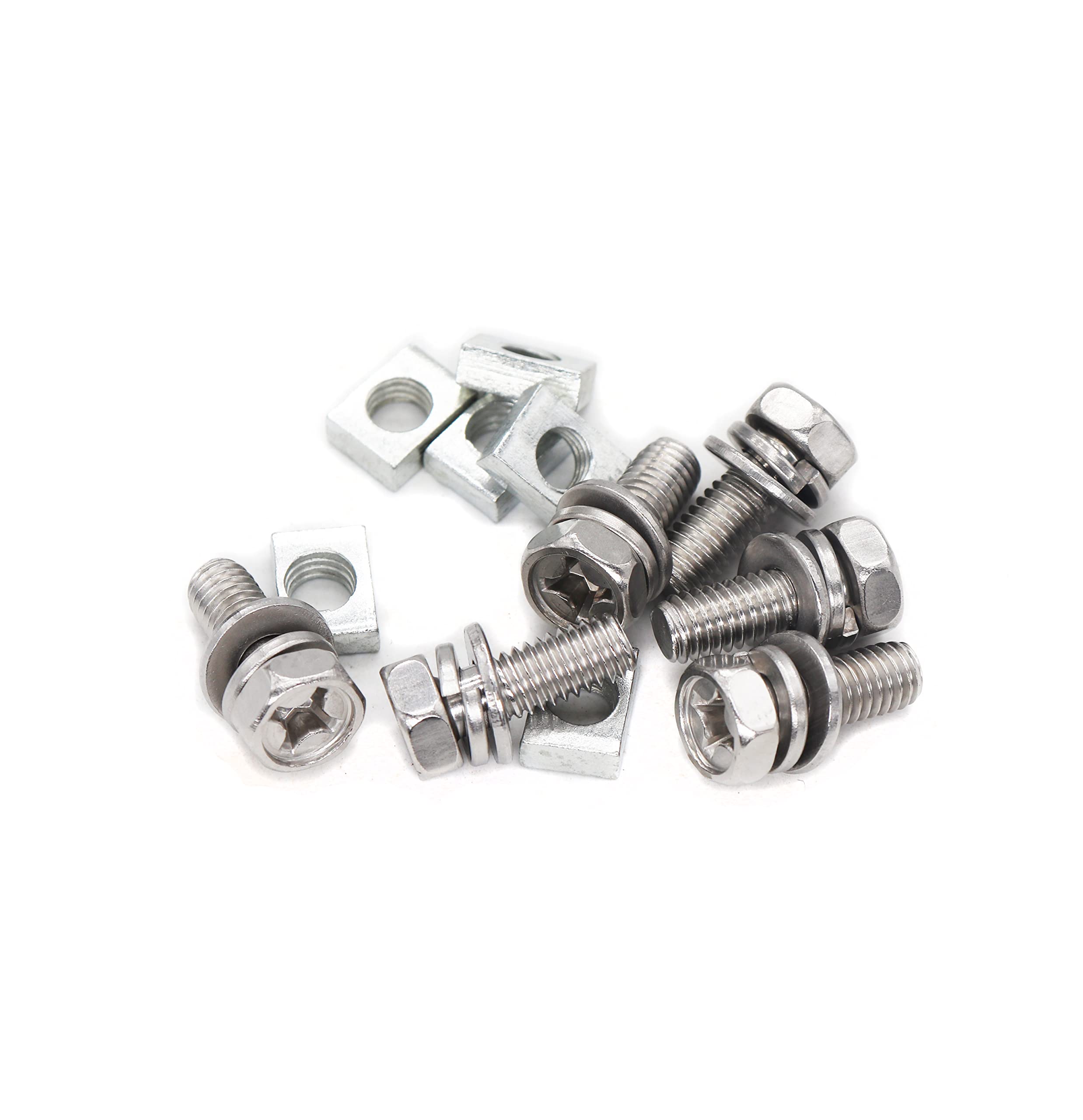 Snapklik.com : Battery Bolts And Nuts, M6 X 18mm ATV Battery Terminal ...