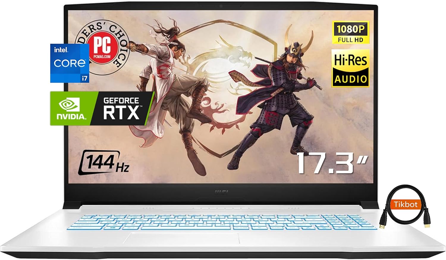 Amazon.com: MSI 2022 Sword 17.3" High Performance Gaming Laptop, 8 ...