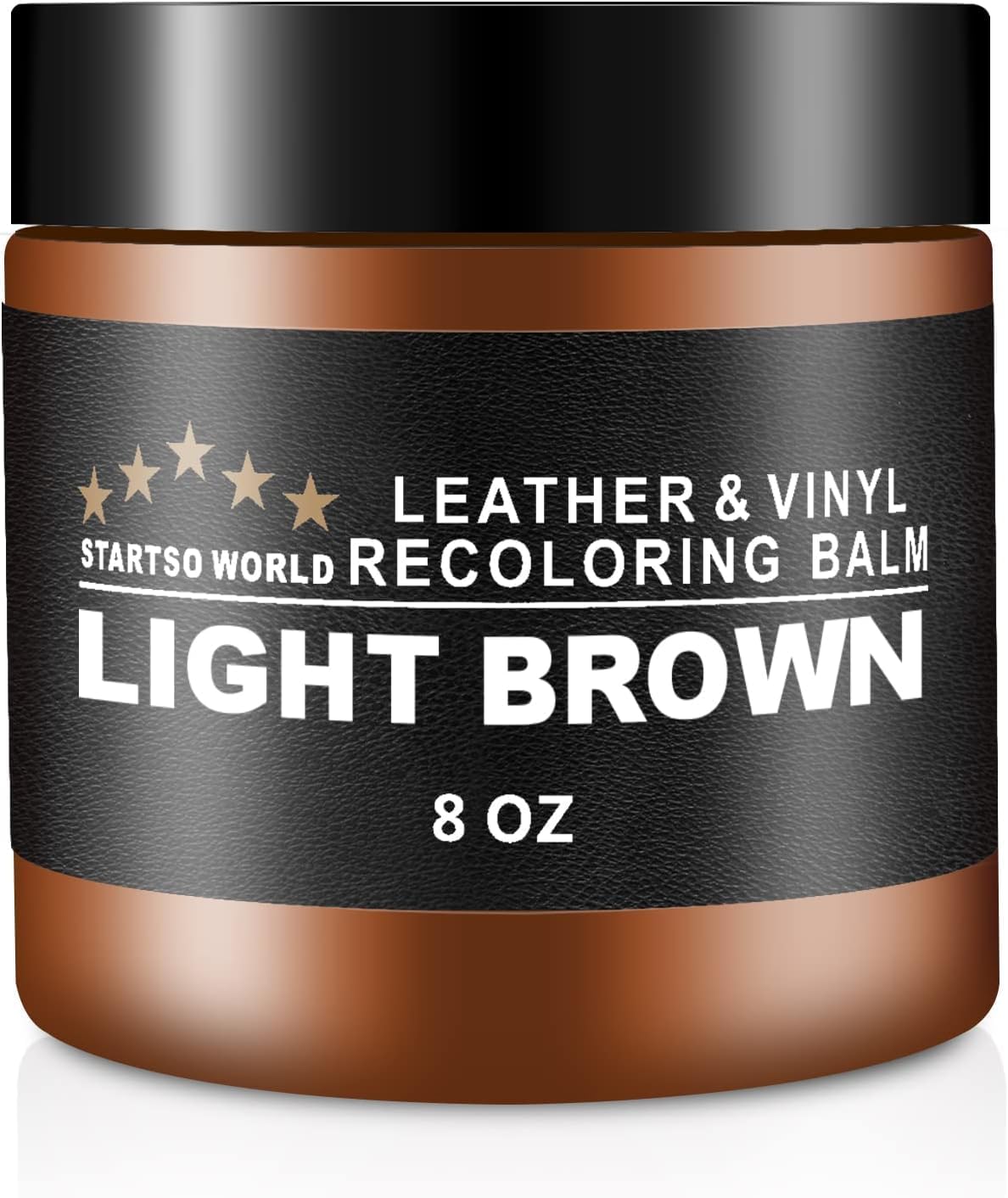 STARTSO WORLD Leather Recoloring Balm 8oz | Leather Repair Kit for ...