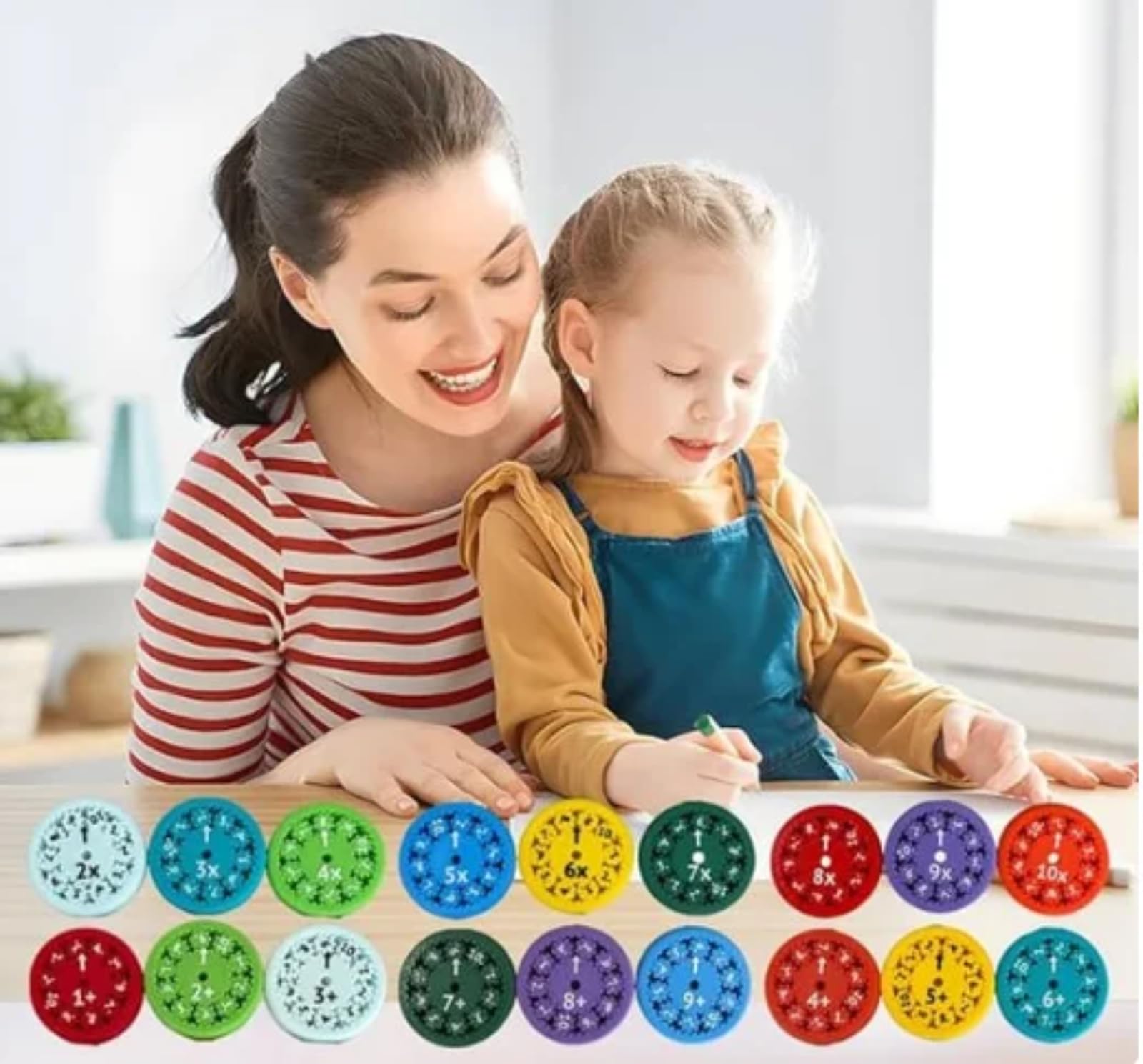 Snapklik.com : Math Fidget Spinner, Math Facts Fidget Spinner,Math ...