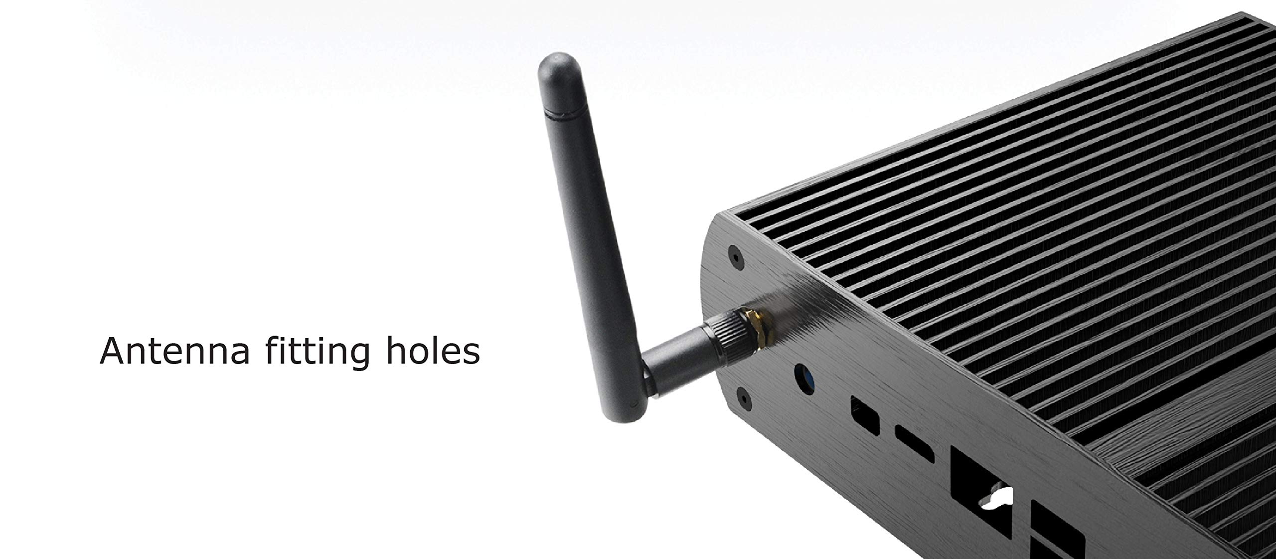 Snapklik.com : Tesla H Intel 4th Gen NUC PC Fanless Case 100% Aluminium ...
