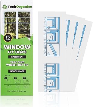 Amazon.com : Fly Trap Indoor or Outdoor Usage | Window Fly Traps are ...