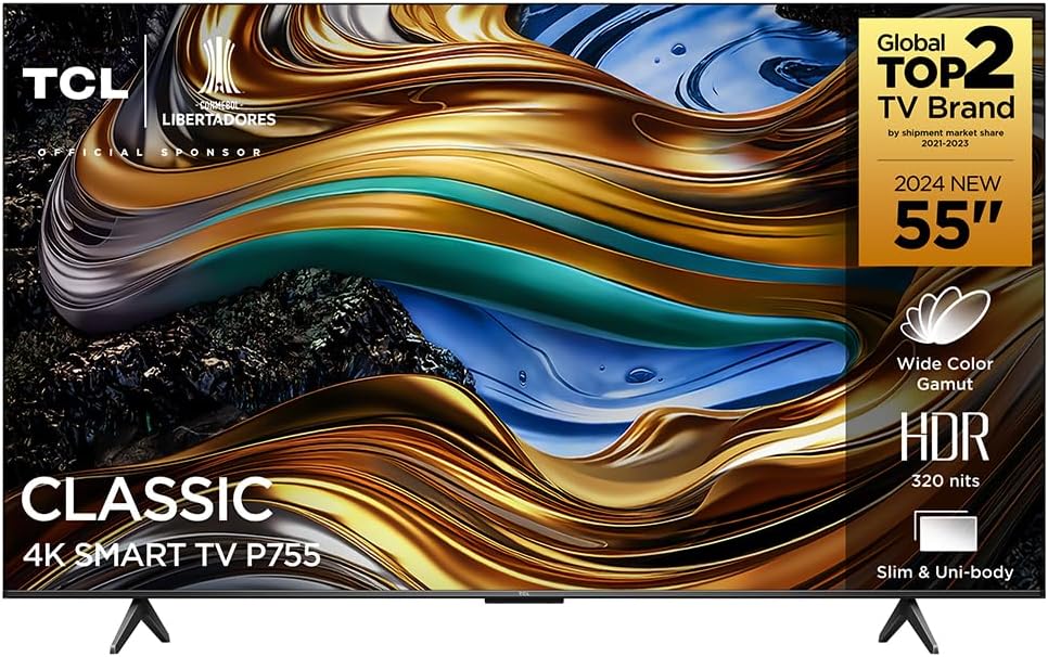 TCL QLED TV 55” C655 4K UHD GOOGLE TV DOLBY VISION ATMOS | Amazon.com.br