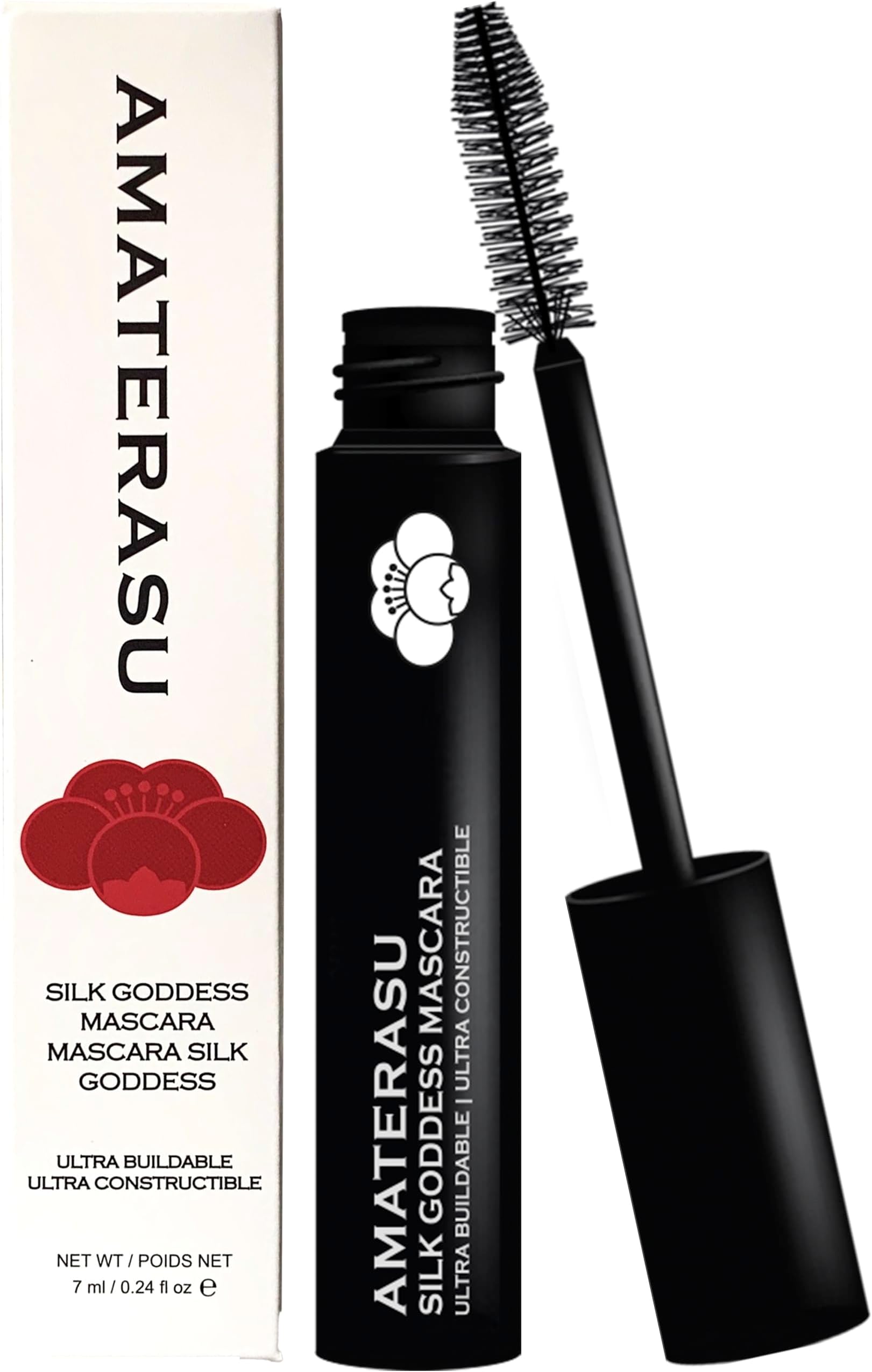 Amazon.com : Mascara for 3D Fiber Lashes Effect - Silk Goddess Fiber ...