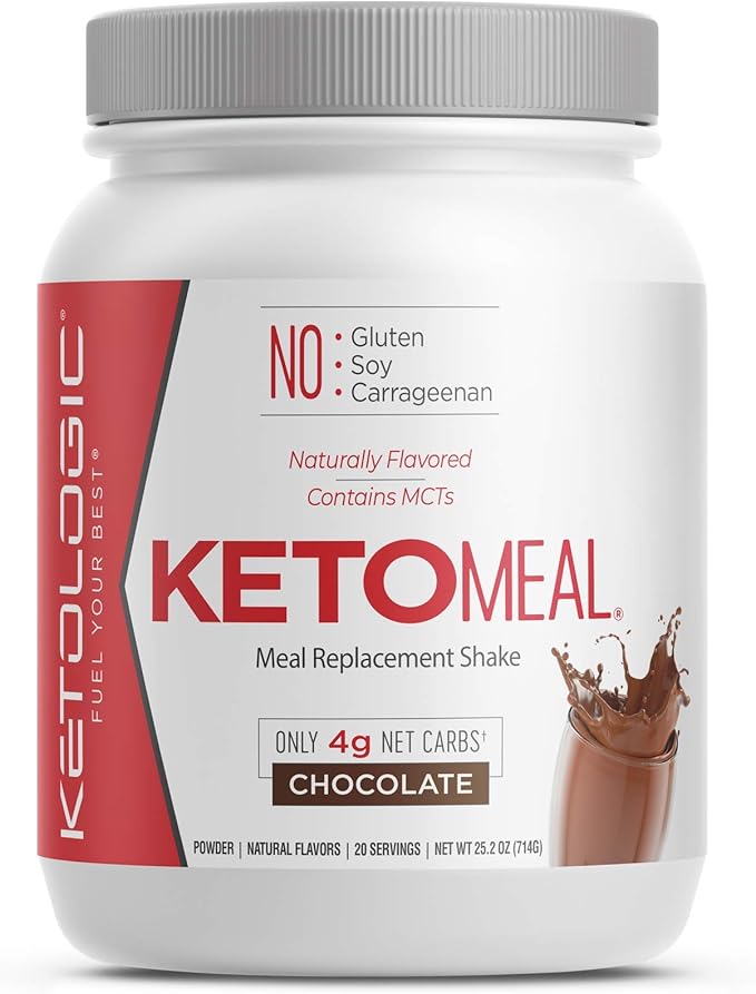 Amazon.com: KetoLogic Keto Meal Replacement Shake Powder For Optimal ...