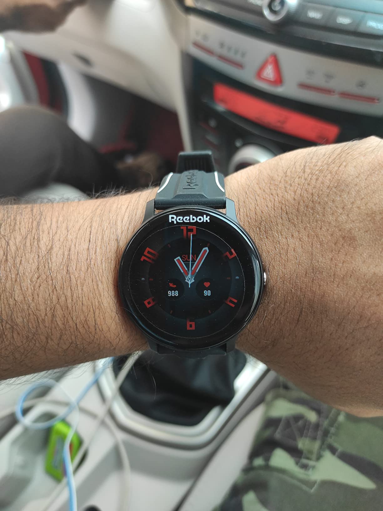 Reebok Smartwatch- Full-Touch HD Display, SpO2 Sensor, Dynamic HRM, BP ...