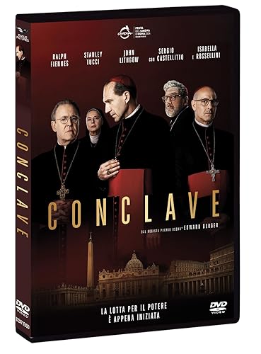 Conclave - Dvd: Amazon.it: Ralph Fiennes, Stanley Tucci, John Lithgow, Isabella Rossellini ...