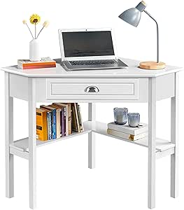 Yaheetech Modern L Shaped Corner Computer Desk, Office Work Desk ...
