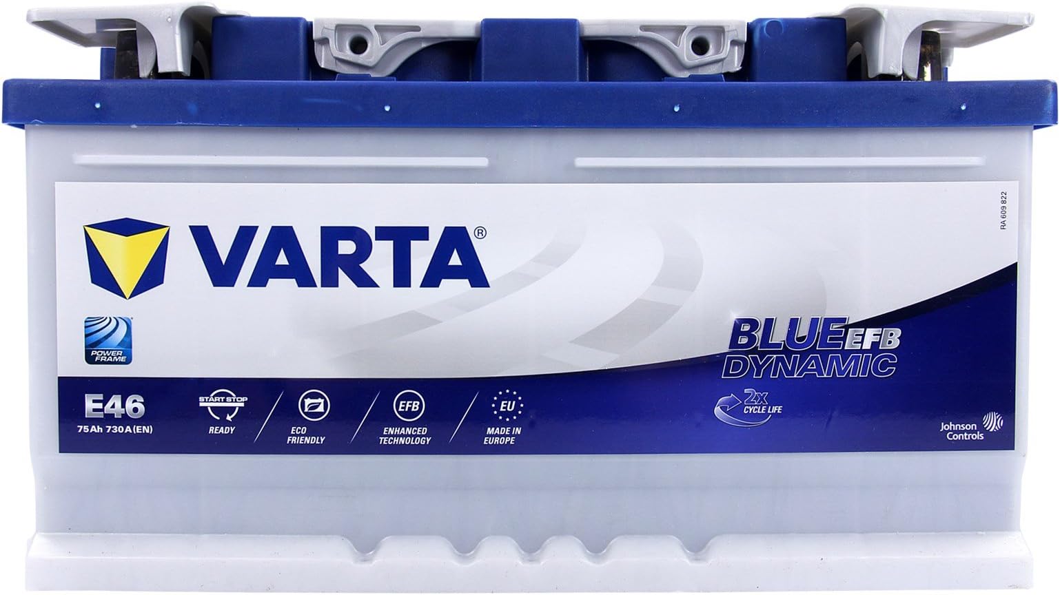 Varta 575500073D842 Autobatterien Blue Dynamic EFB 12 V 75 mAh 730 A : Amazon.de: Auto & Motorrad