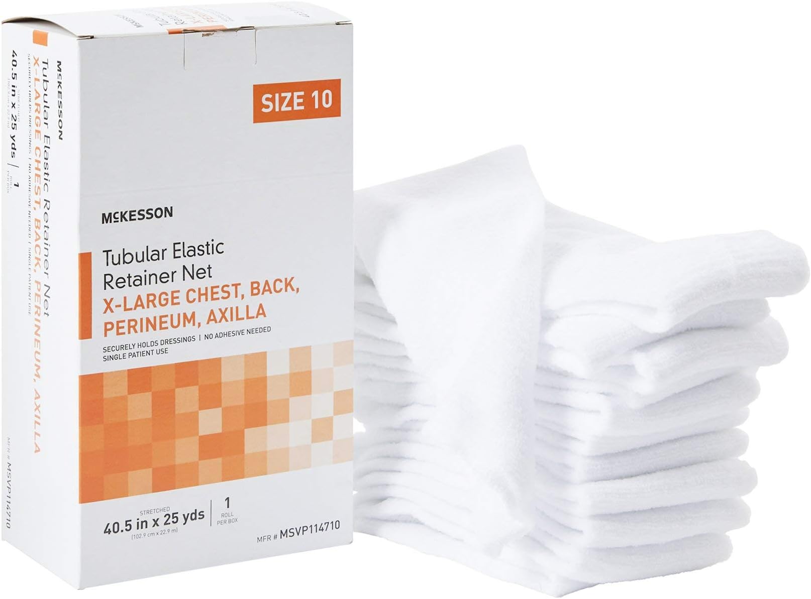 Amazon.com: McKesson Tubular Elastic Retainer Net Dressing, Non-Sterile ...