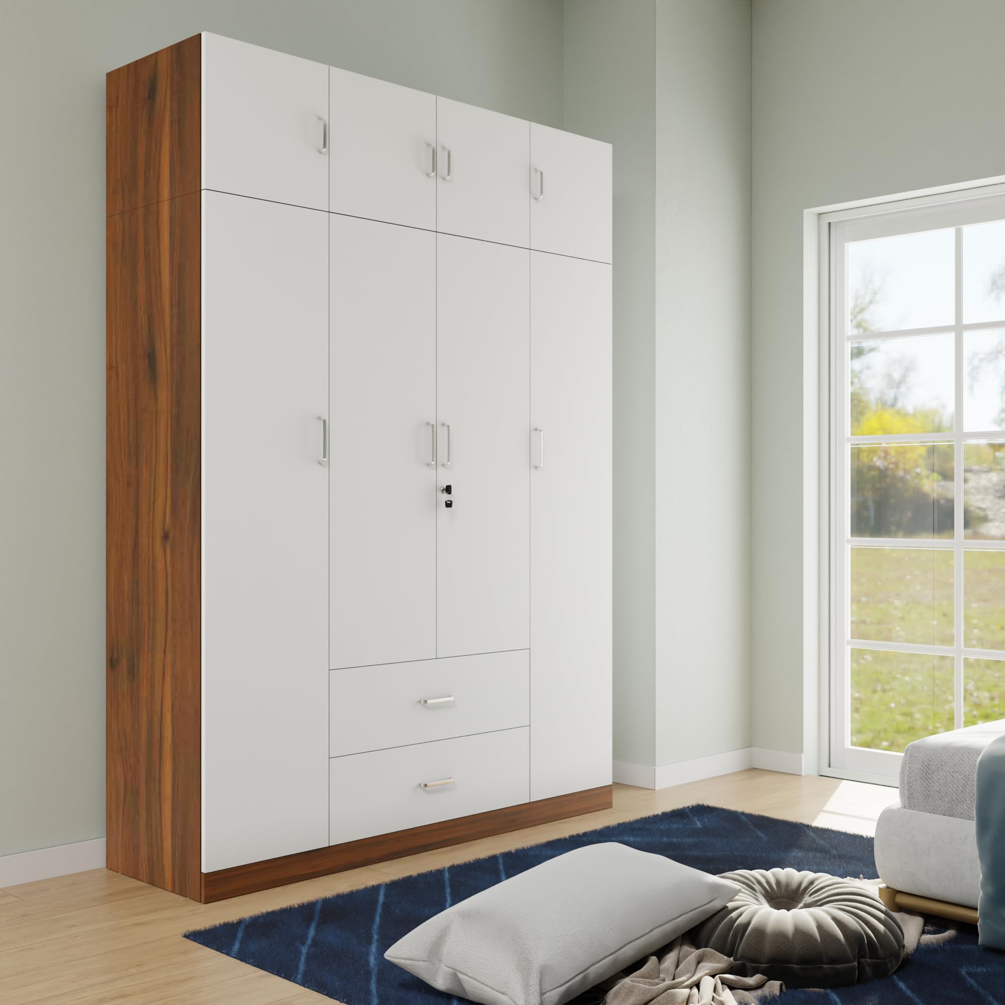 Wooden Bedroom Almirah Designs Modern Wardrobe Interiors In Bangalore
