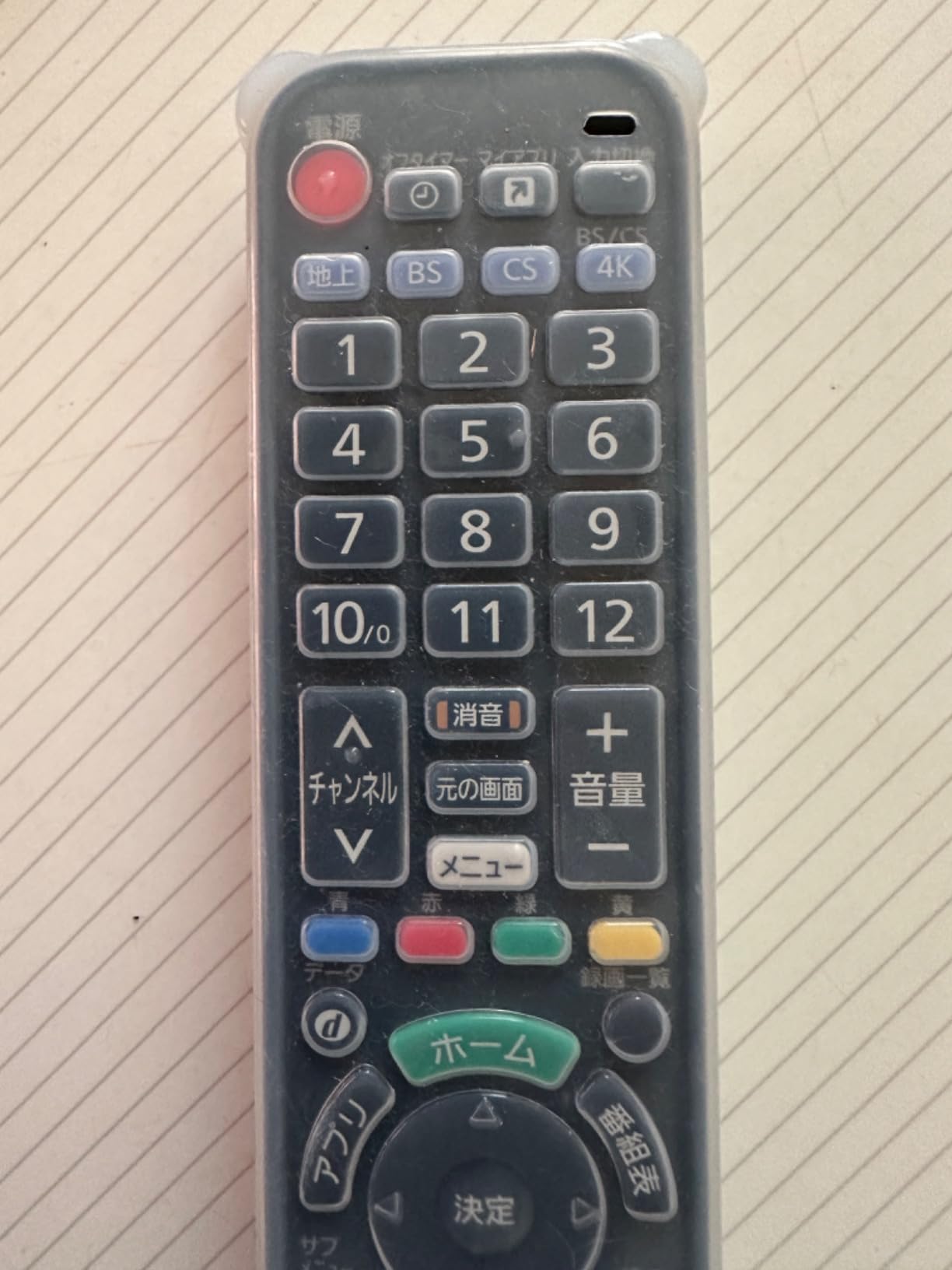 Amazon.co.jp: Panasonic N2QBYA000075 Remote Control Cover viera TV ...