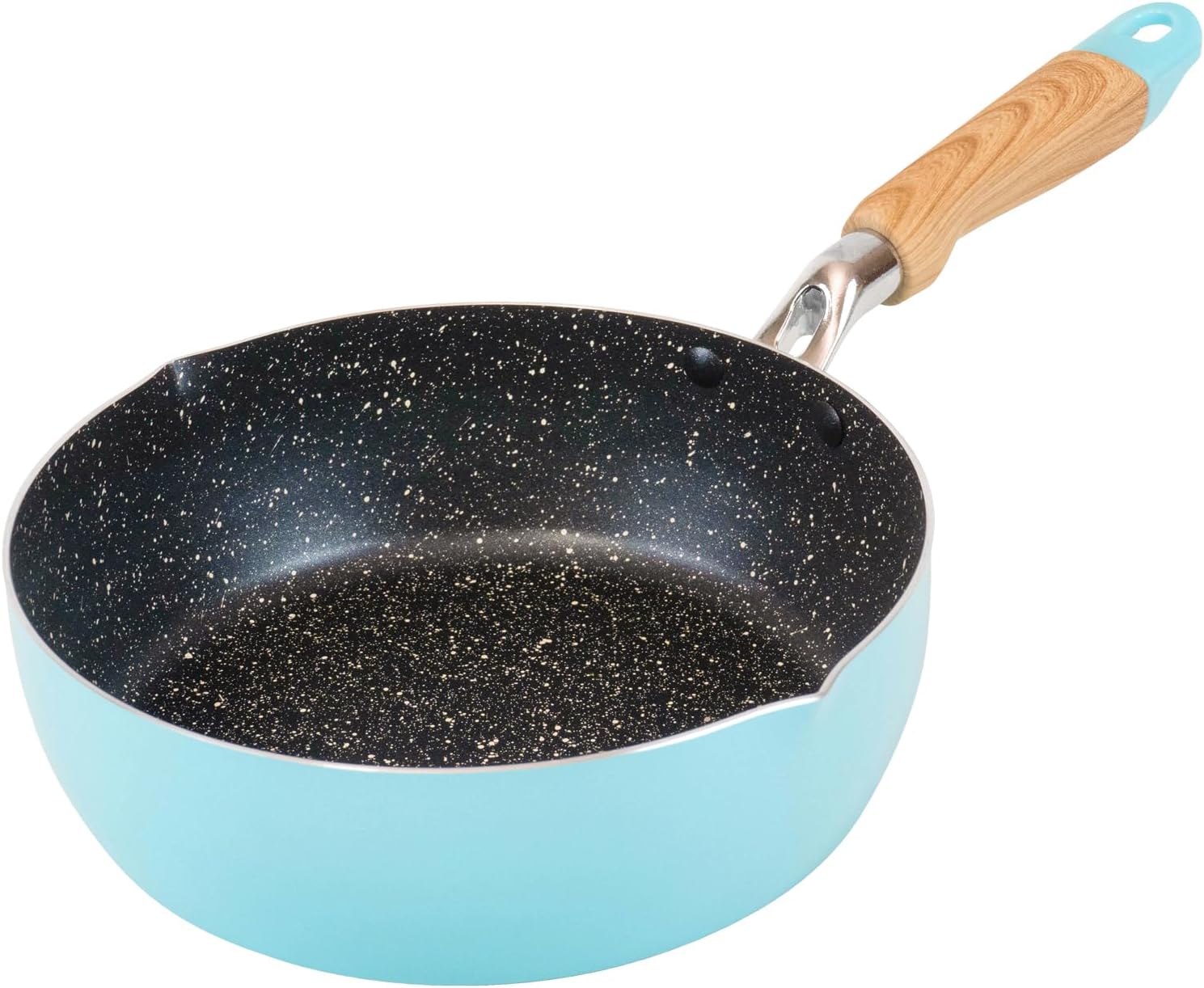 Amazon｜和平フレイズ 水色 炒め鍋 22cm IH・ガス ブルー 軽い PFOAフリー ふっ素樹脂加工 新生活 シーズリー RB-3492｜フライパン オンライン通販
