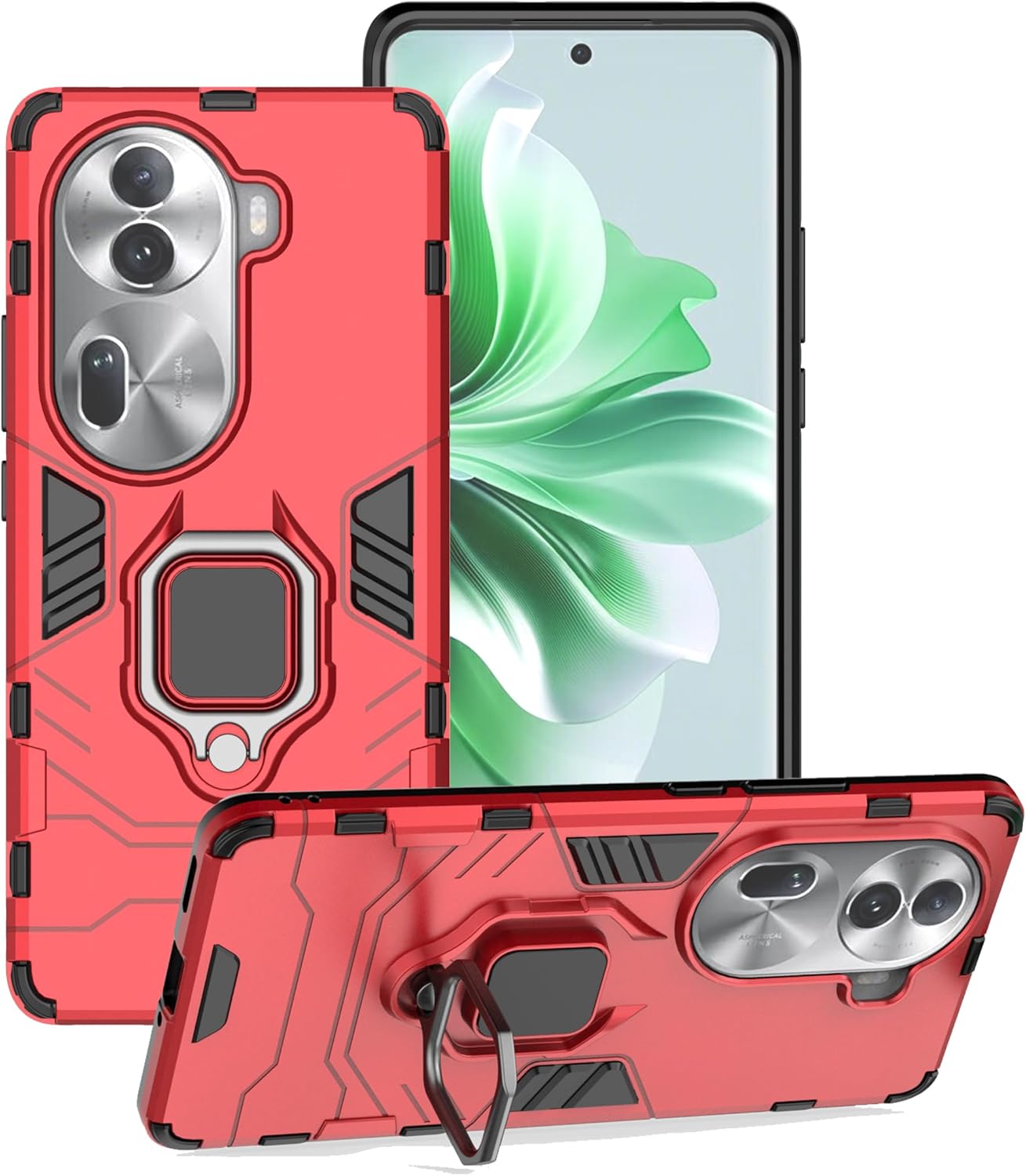 Amazon.com: WRTBS Phone Case for Oppo Reno 11 Pro 5G Case Heavy Duty ...