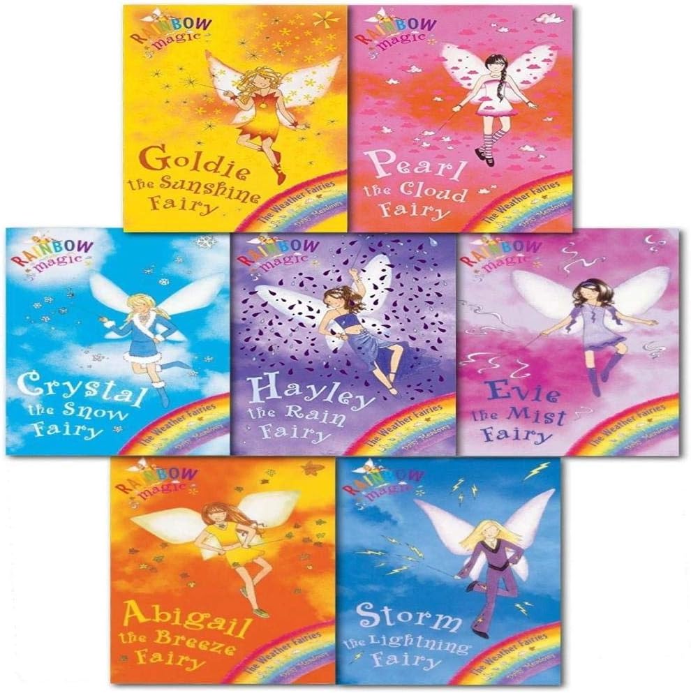 Amazon.com: Rainbow Magic Series 2 Weather Fairies Collection 7 Books ...