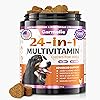 Amazon.com : Premium Dog Multivitamin Supplement (170 Chews) - Mealtime Multi - with CoQ10 ...