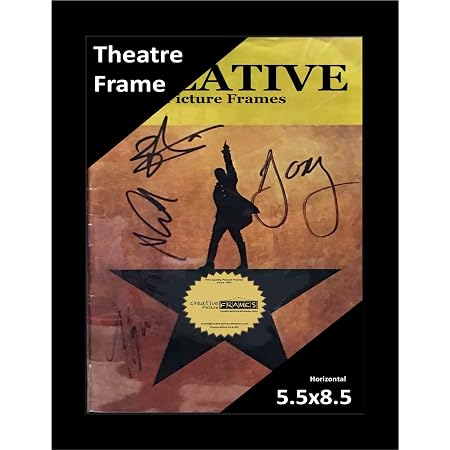 Amazon.com - Creative Picture Frames [8.5x11bk-w Black Theatre Frame ...