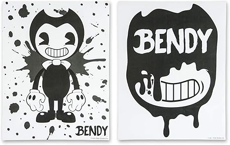 Bendy and the Ink Machine Posters - Official Bendy 2 Pack Poster Set ...
