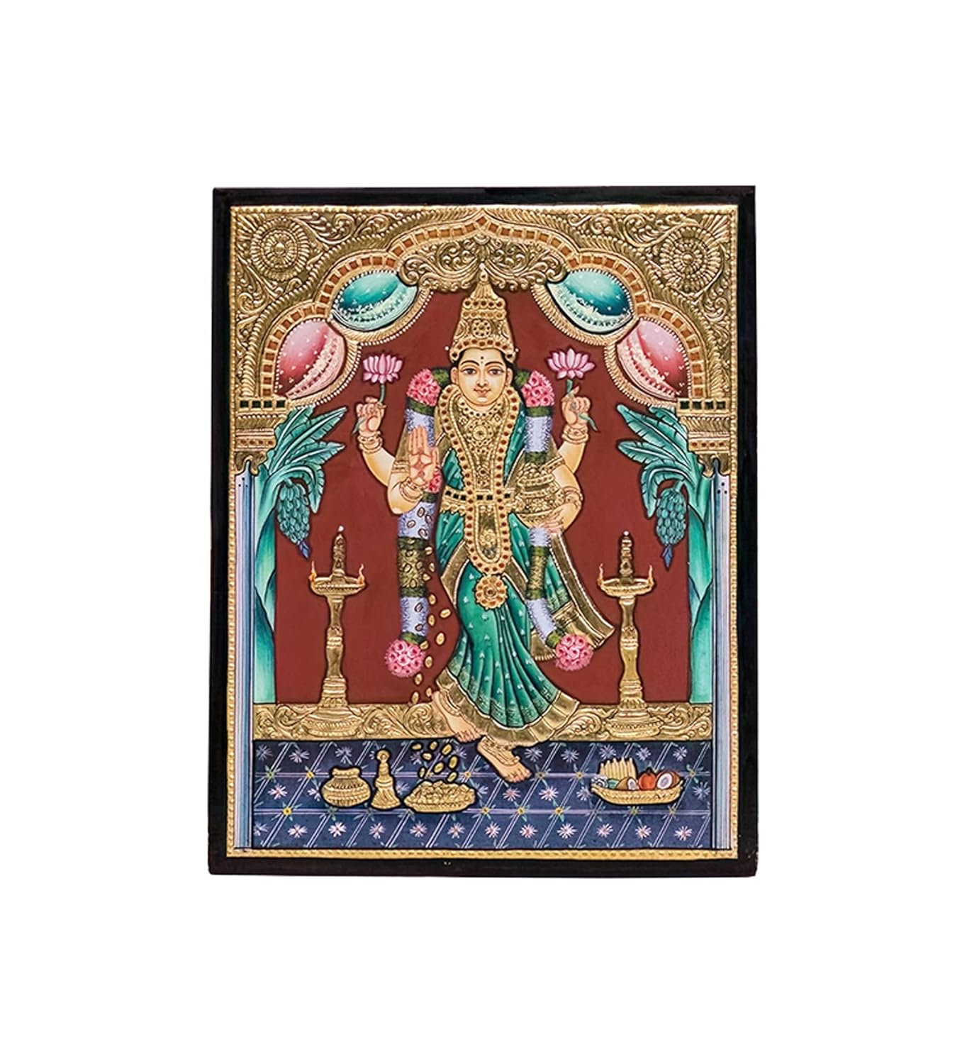 Mangala Arts Combo of Radhakrishna, Kaamadhenu 3D and Grahalakshmi ...