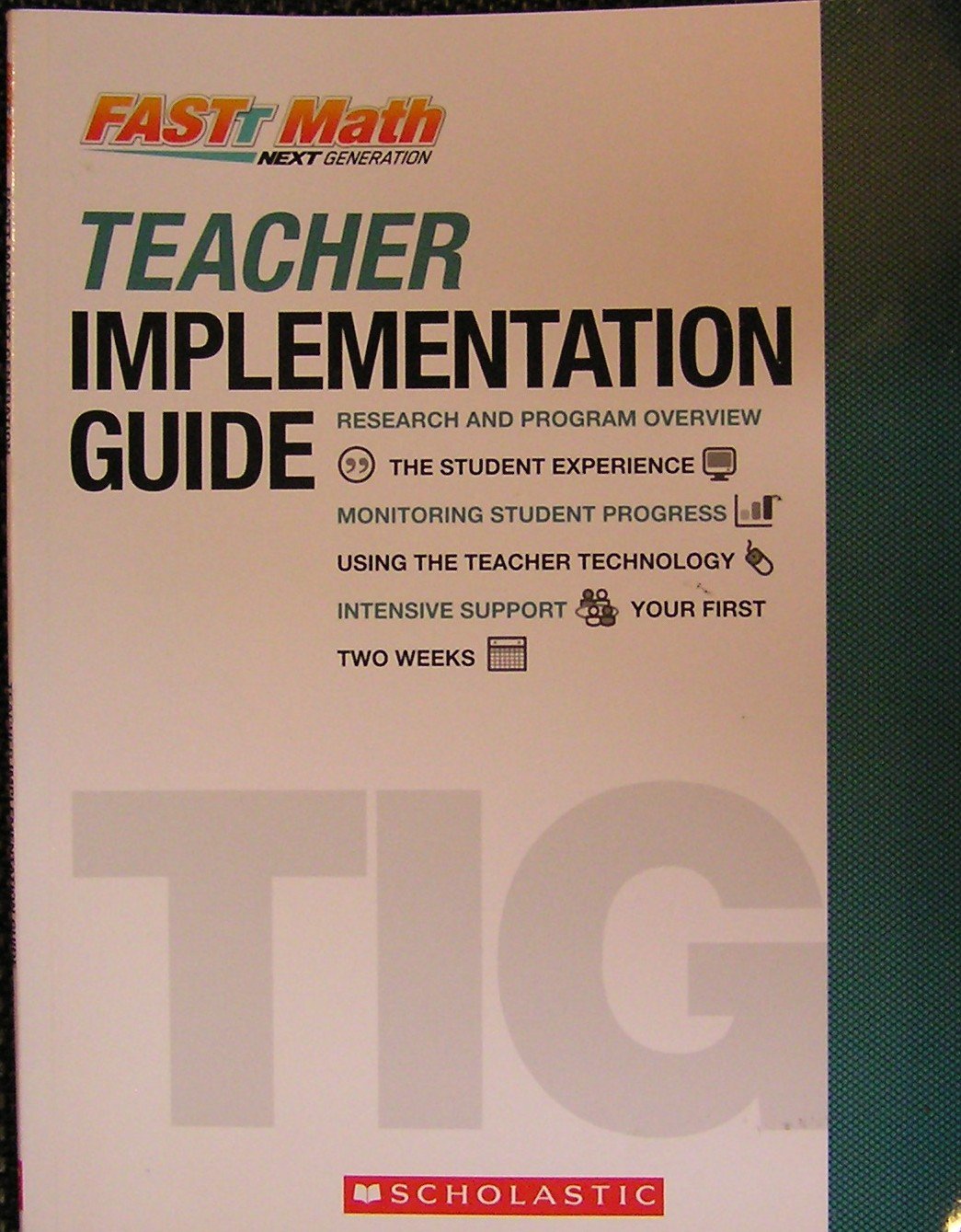Fastt Math Next Generation, Teacher Implementation Guide: Scholastic ...