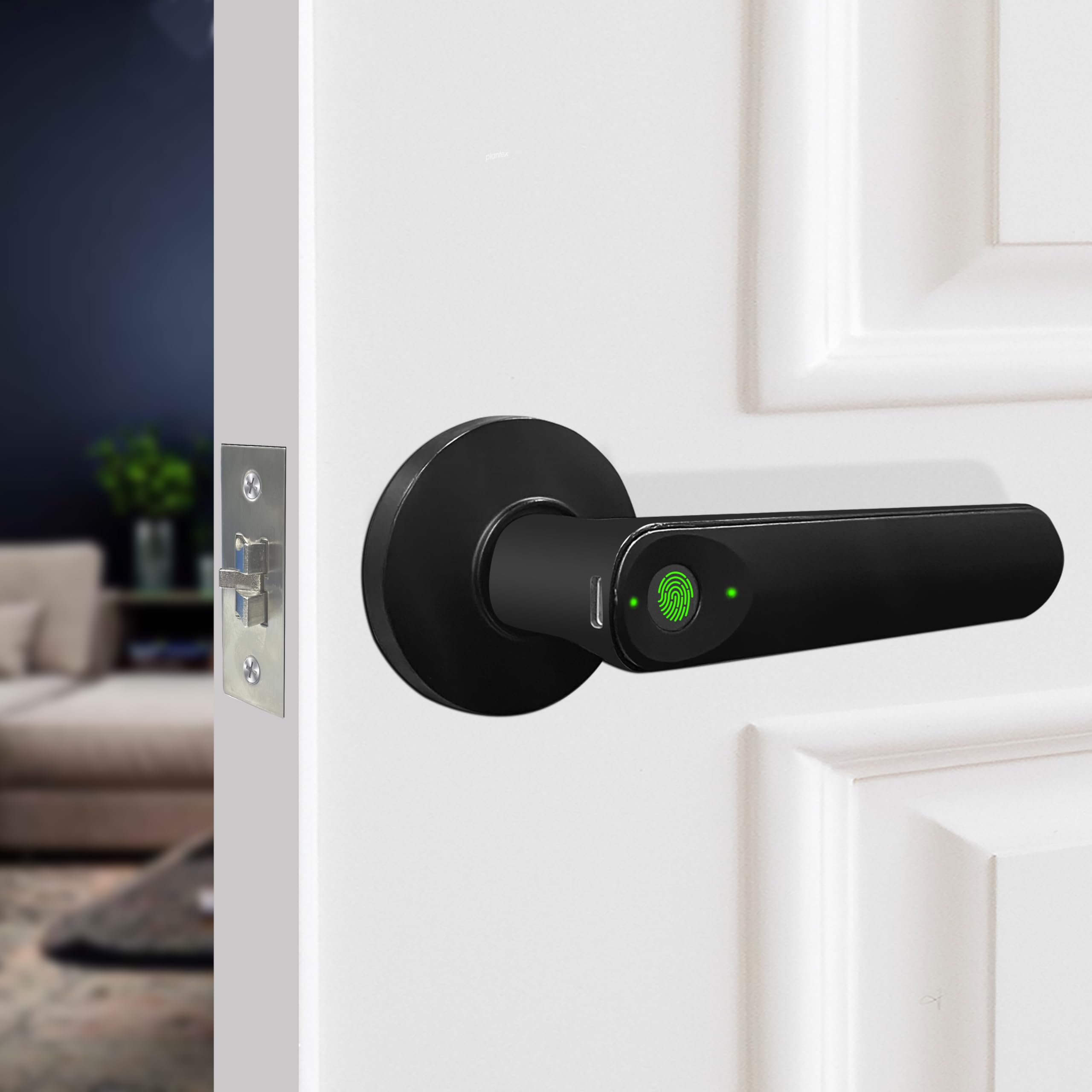 Plantex Smart Door Lock/Fingerprint Lock for Door/Biometric Smart Lock ...