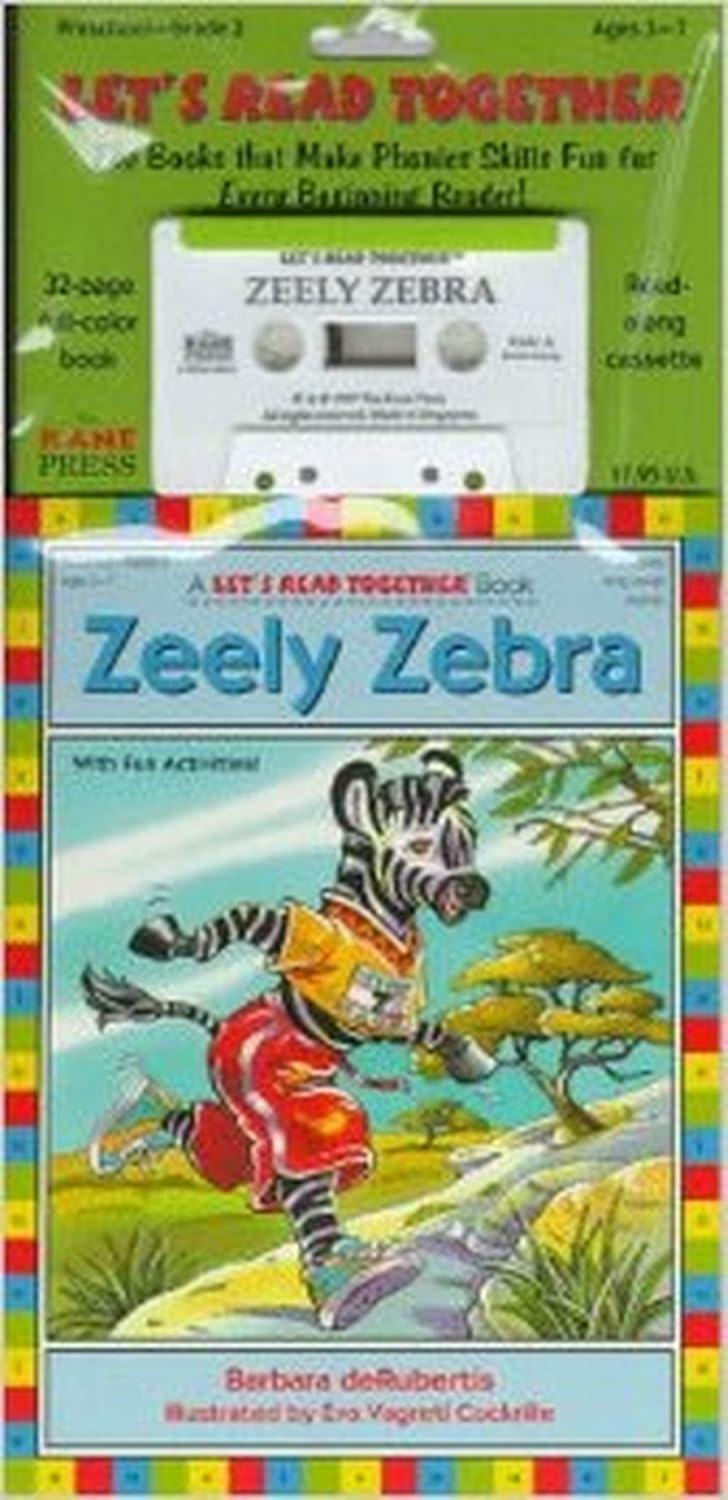 Zeely Zebra (Let's Read Together Series): Derubertis, Barbara, Vagreti ...