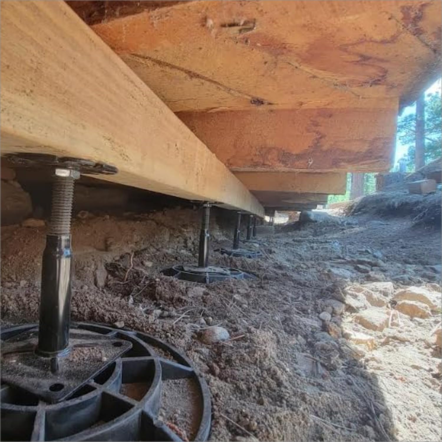 Snapklik.com : YMSZGBZG Adjustable Floor Jack Post 4-5/8" To 8" Range ...