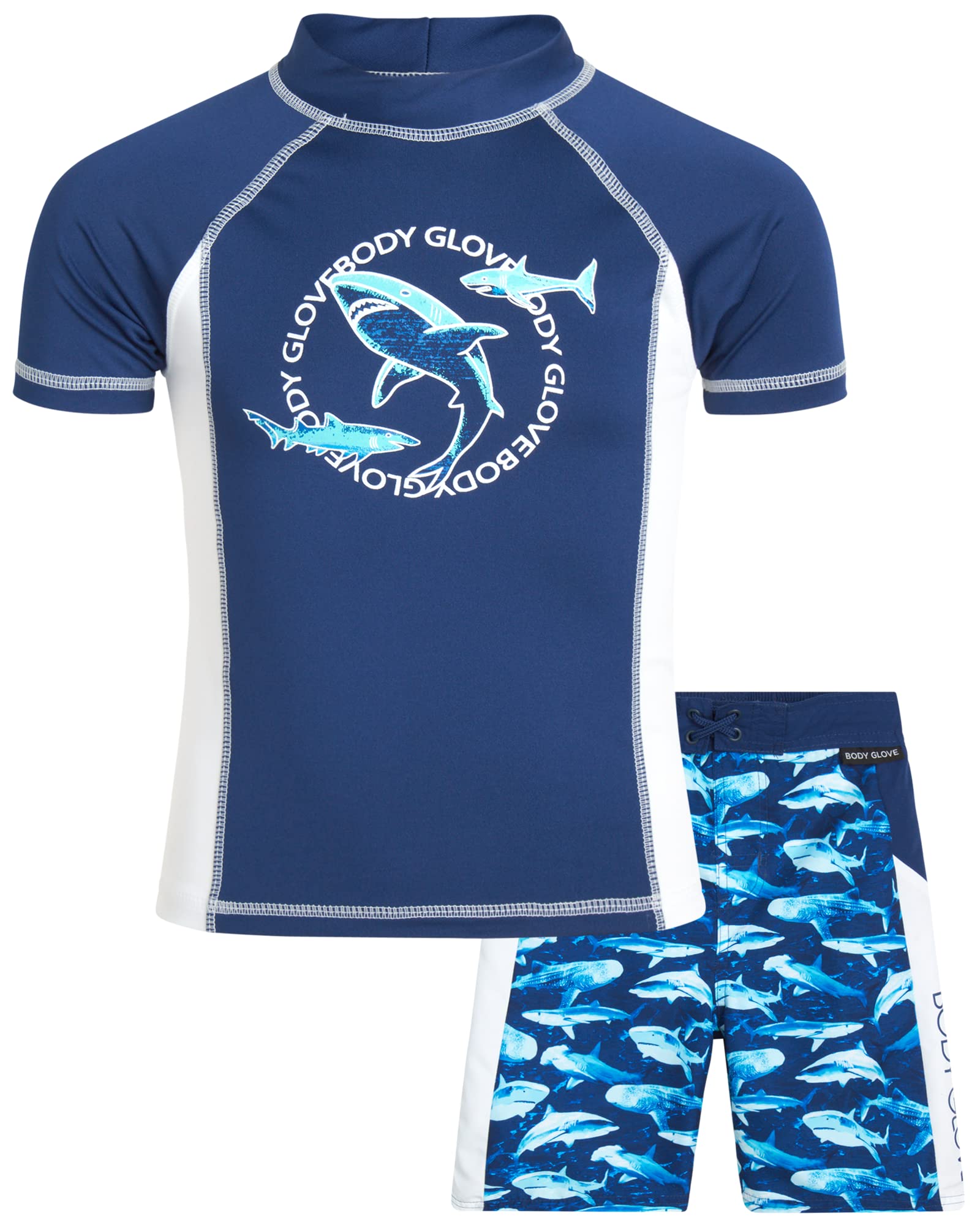 Snapklik.com : Body Glove Boys Swim Set - 2 Piece Boys Swim Trunks