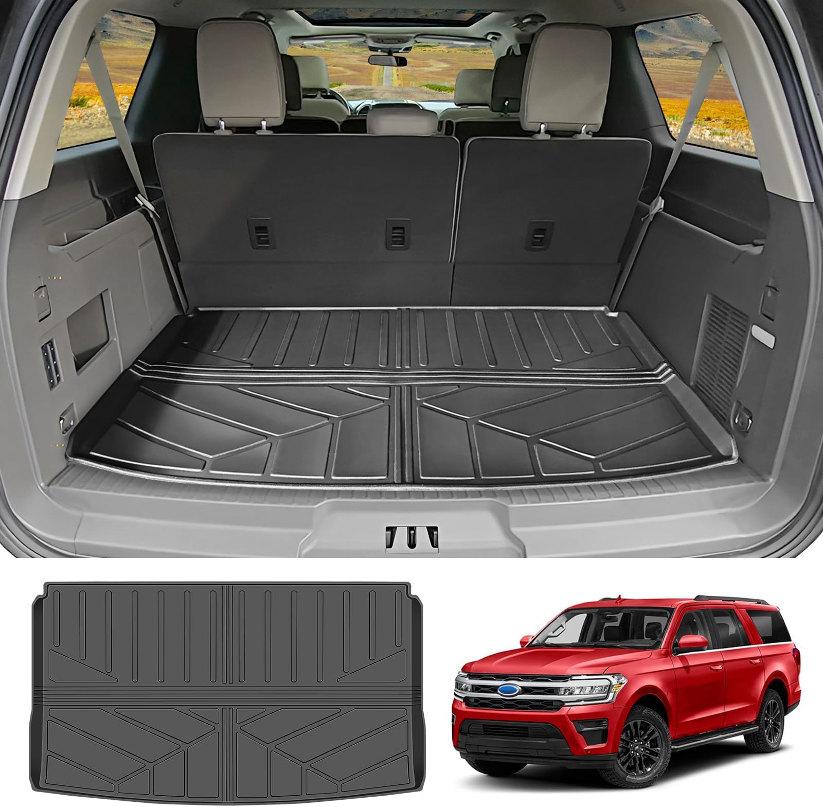Trunk Mats For Cars Lincoln Navigator / Navigator L Cargo/Trunk Liner ...