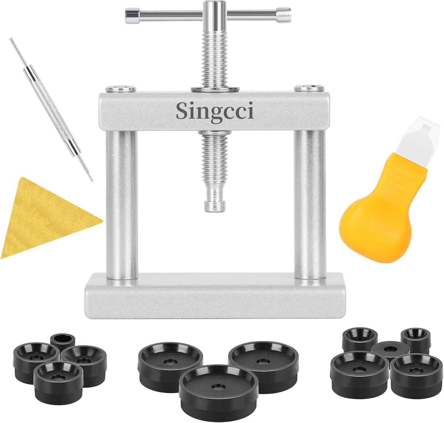 Amazon.com: Singcci Watch Press Tool Set, Press Set Back Case Closer ...